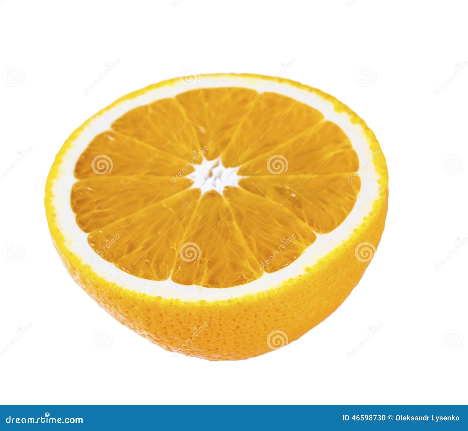 Part of orange stock photo. Image of tropical, healthy - 46598730