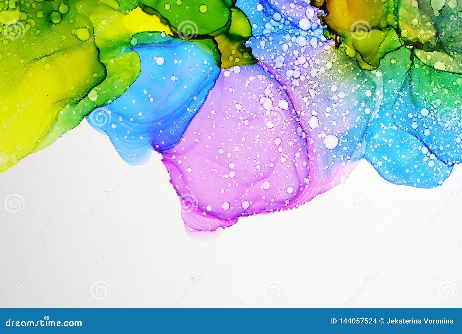 Part Of Original Resin Art, Epoxy Resin Painting. Marble Texture. Fluid ...