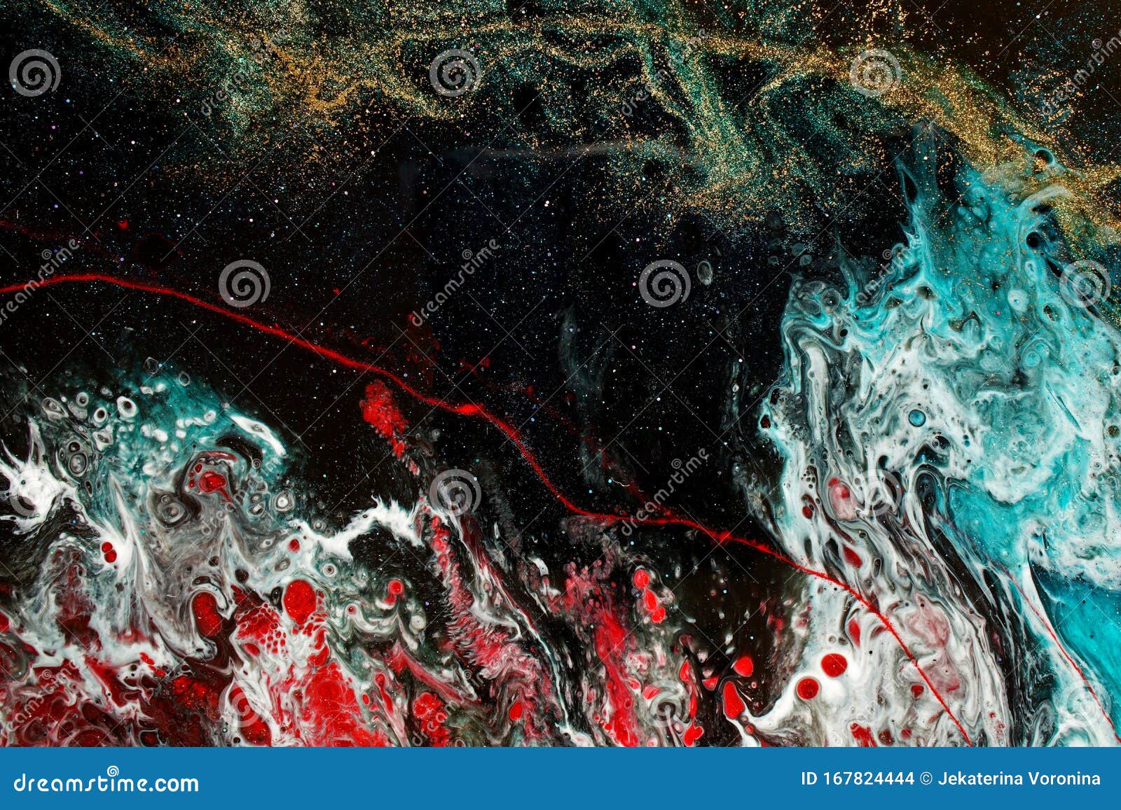 Part of Original Epoxy Resin Art Stock Photo - Image of textured, drop ...