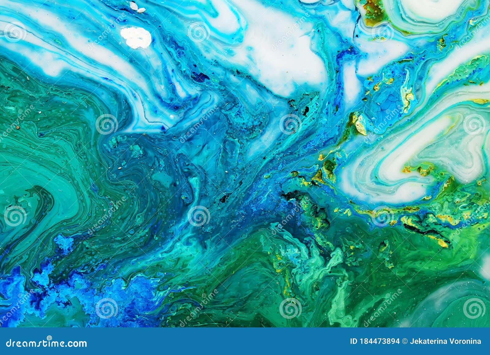 Part of Original Epoxy Resin Art Stock Photo - Image of light, colorful ...