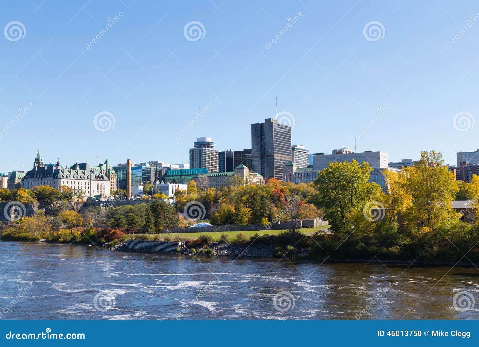 Ottawa Skyline Royalty-Free Stock Image | CartoonDealer.com #12479980
