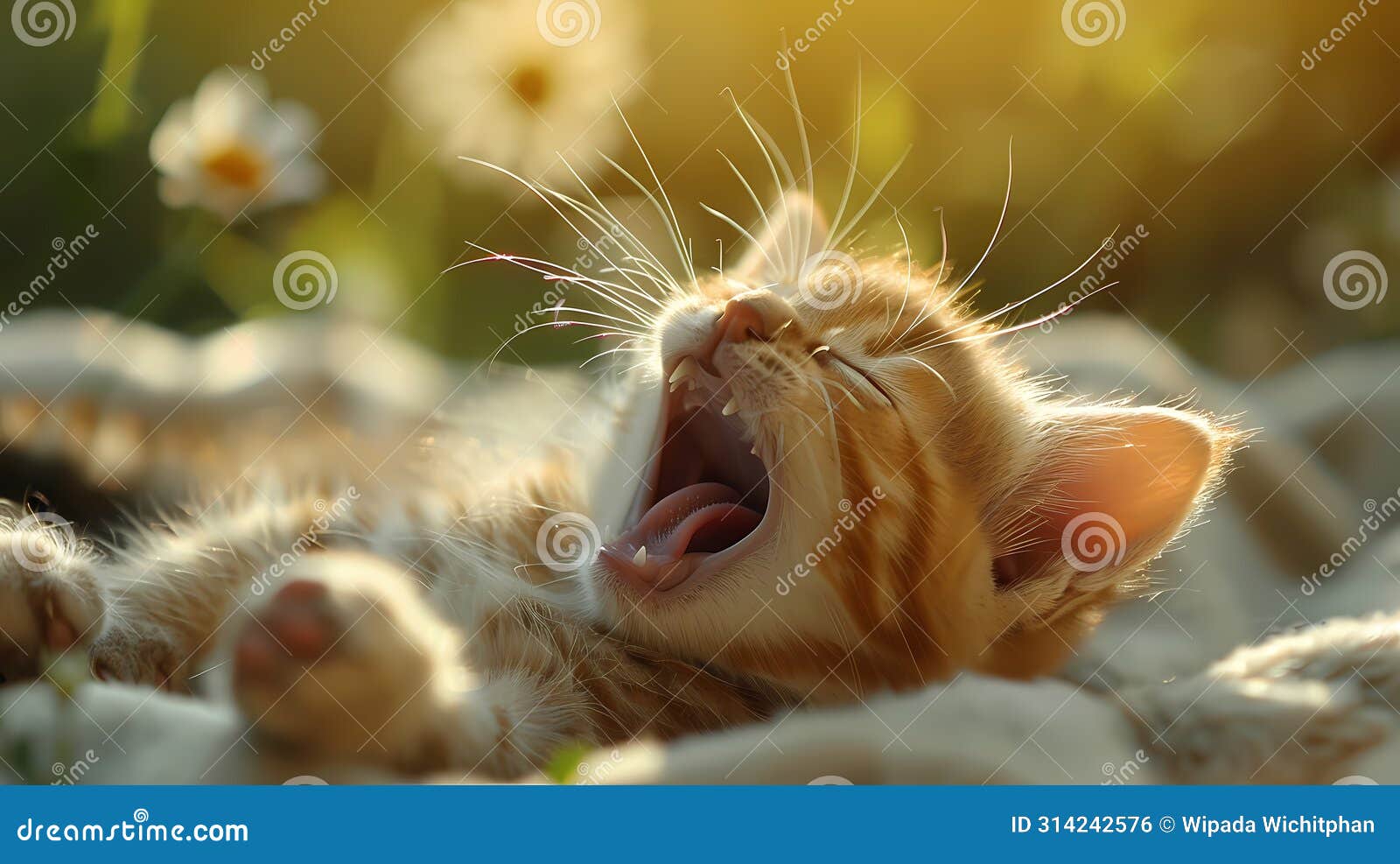 Cute Fluffy Sleepy Kitten Cat Photograph, HD Background, Wallpaper ...
