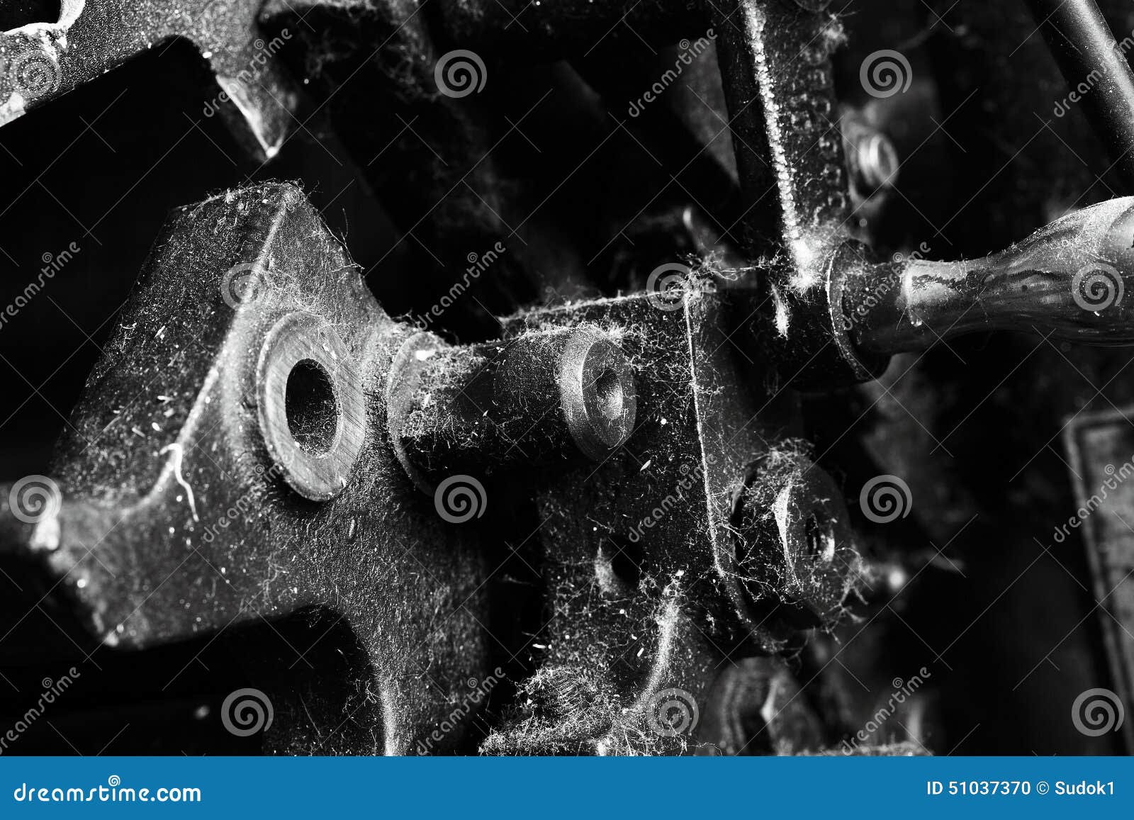 Part of the Outdated Mechanism Stock Photo - Image of engine ...