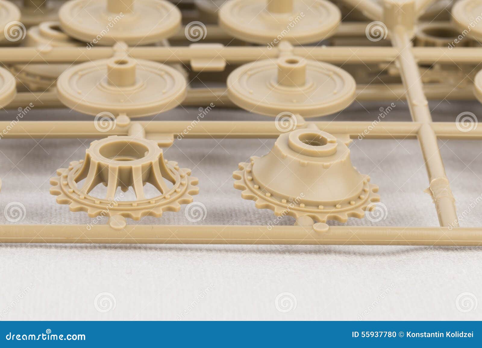 Part of plastic model kit. stock photo. Image of design - 55937780