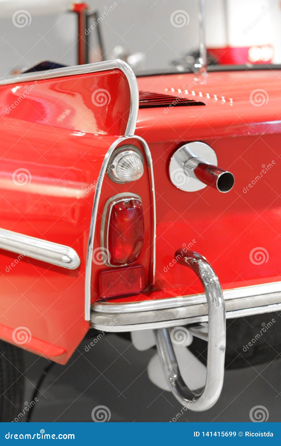 Part Of Oldtimer Tractor After Restoration Stock Image | CartoonDealer ...