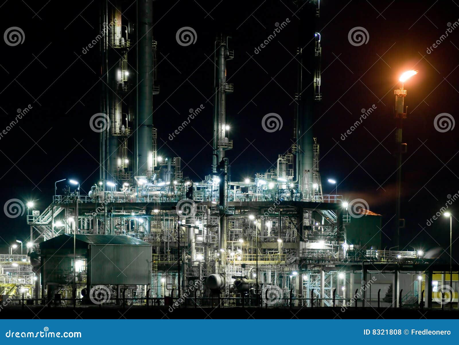 Part of refinery complex stock photo. Image of generation - 8321808
