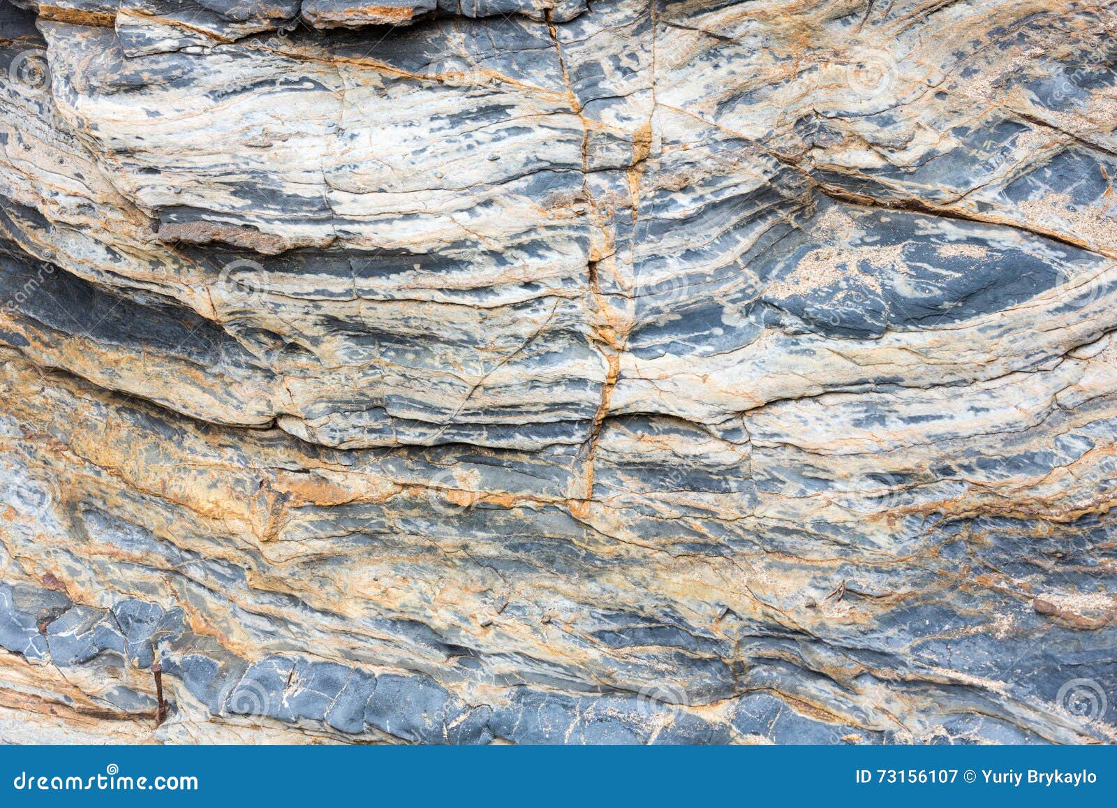 Part of rock close up. stock image. Image of laminated - 73156107