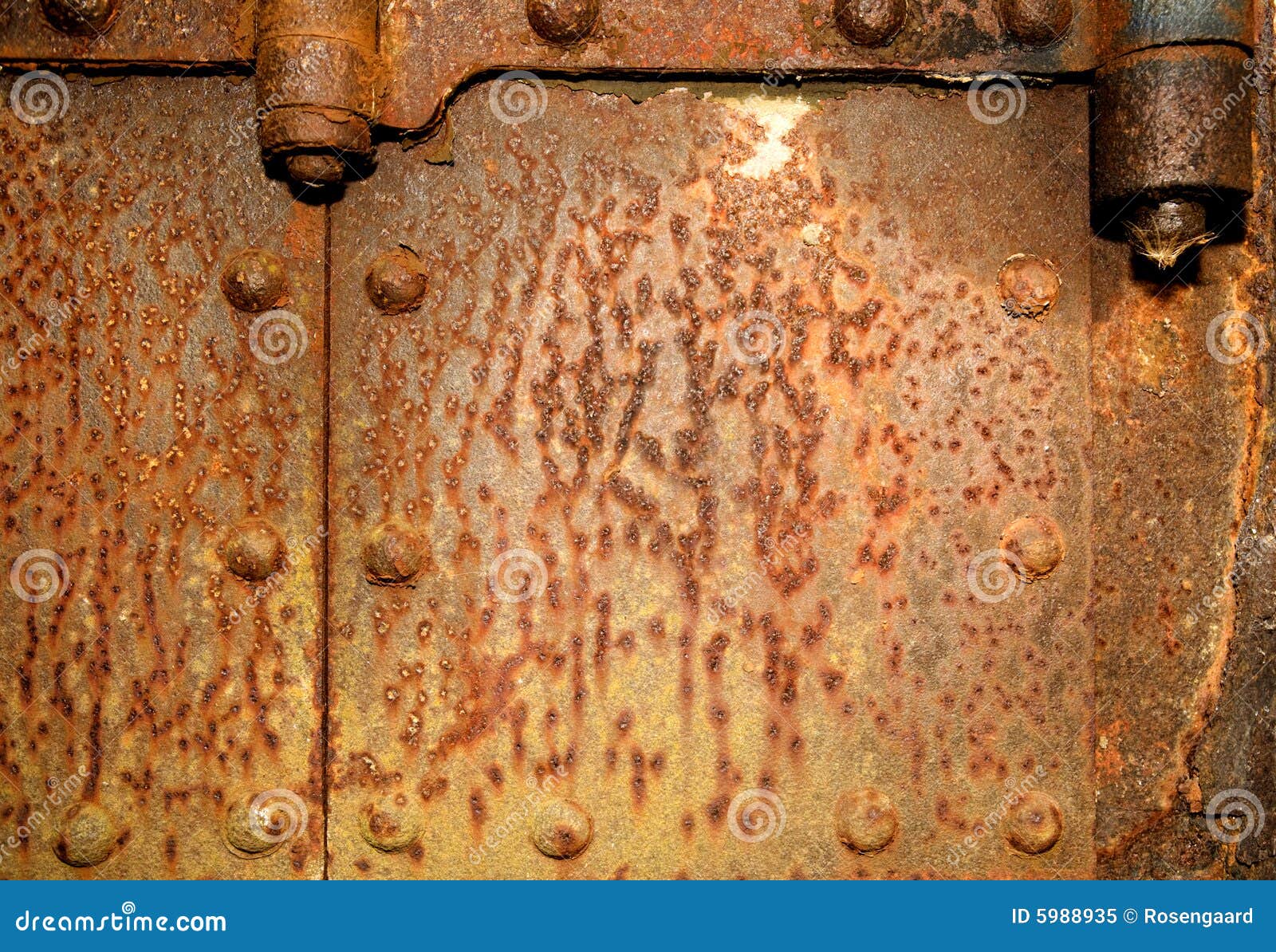 Part of rusty door stock image. Image of aged, patina - 5988935