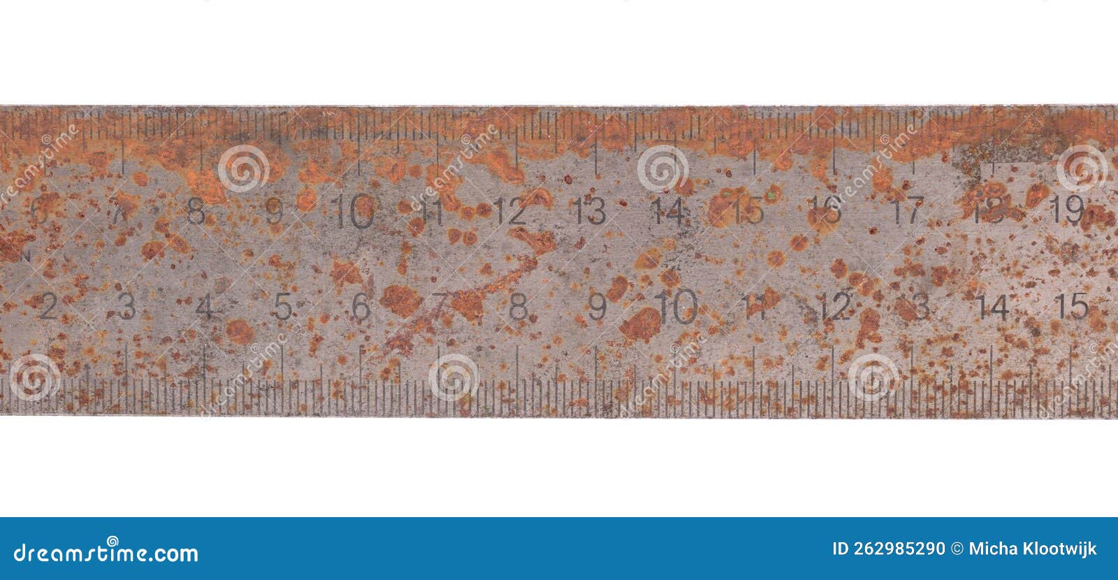 Part of a Rusty Metal Angle Ruler Isolated Stock Photo - Image of ...