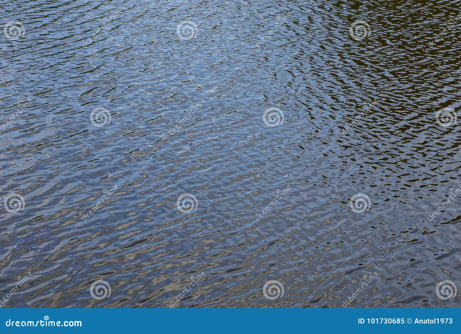 Water Texture on the Surface of a Body of Water with a Wave Stock Image ...
