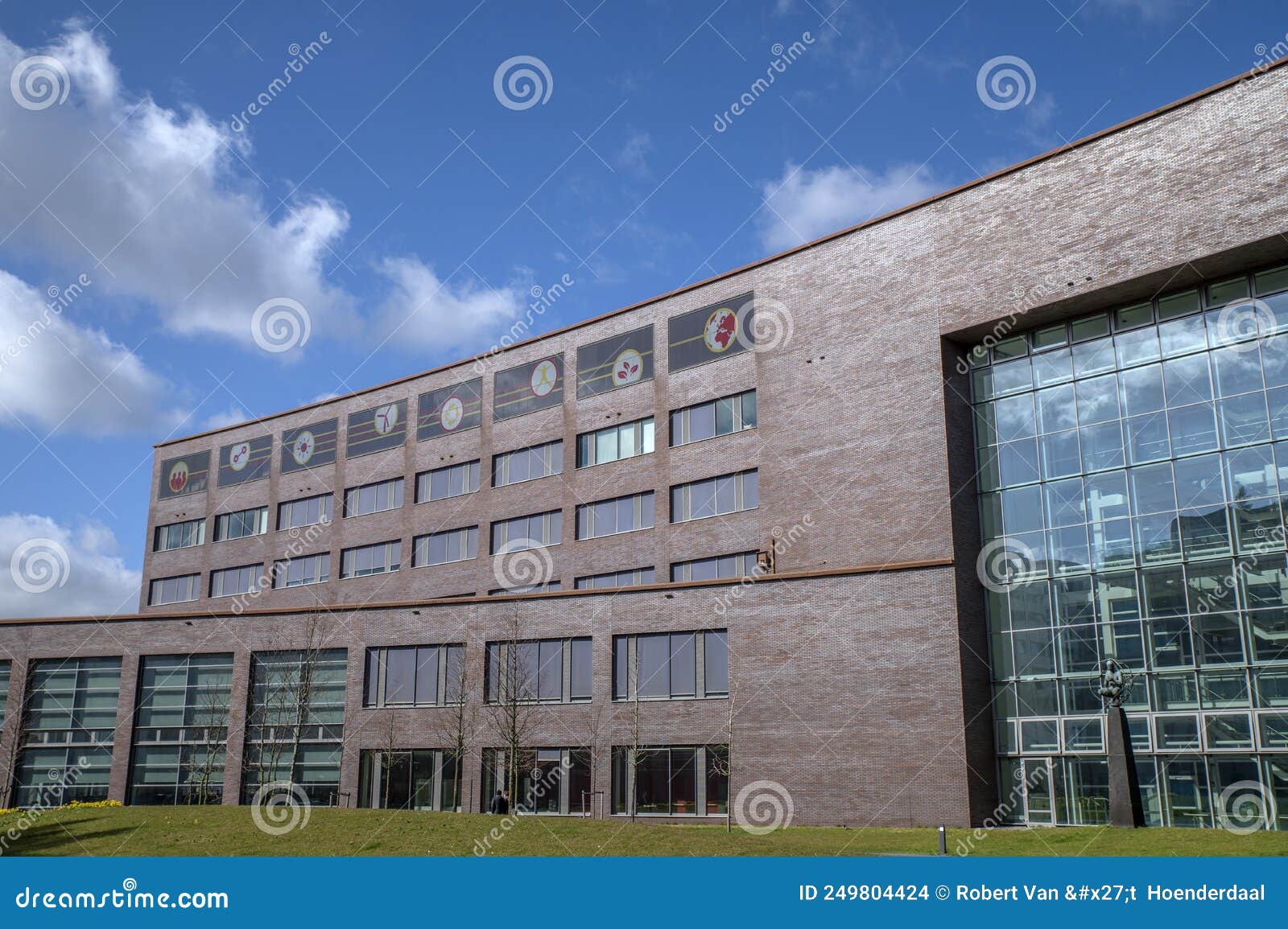 Part of the Shell Building at at Amsterdam the Netherlands 17-3-2022 ...