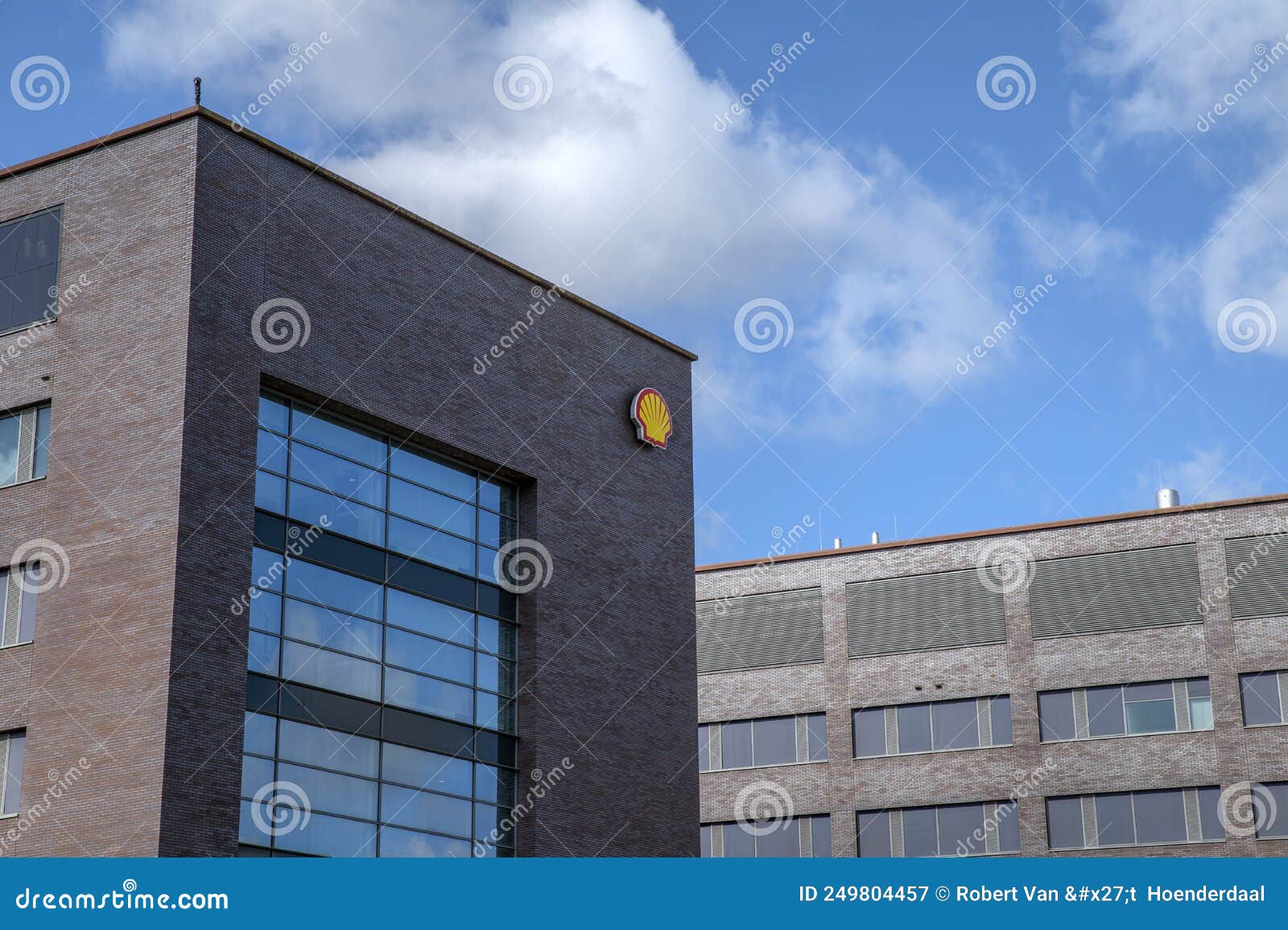 Part of the Shell Building at at Amsterdam the Netherlands 17-3-2022 ...