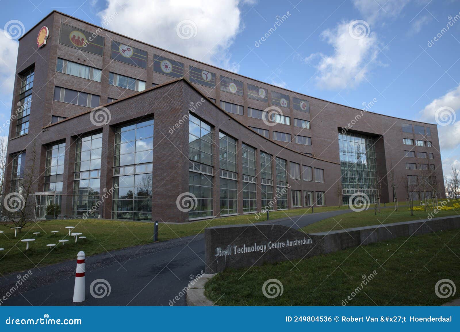 Part of the Shell Building at at Amsterdam the Netherlands 17-3-2022 ...