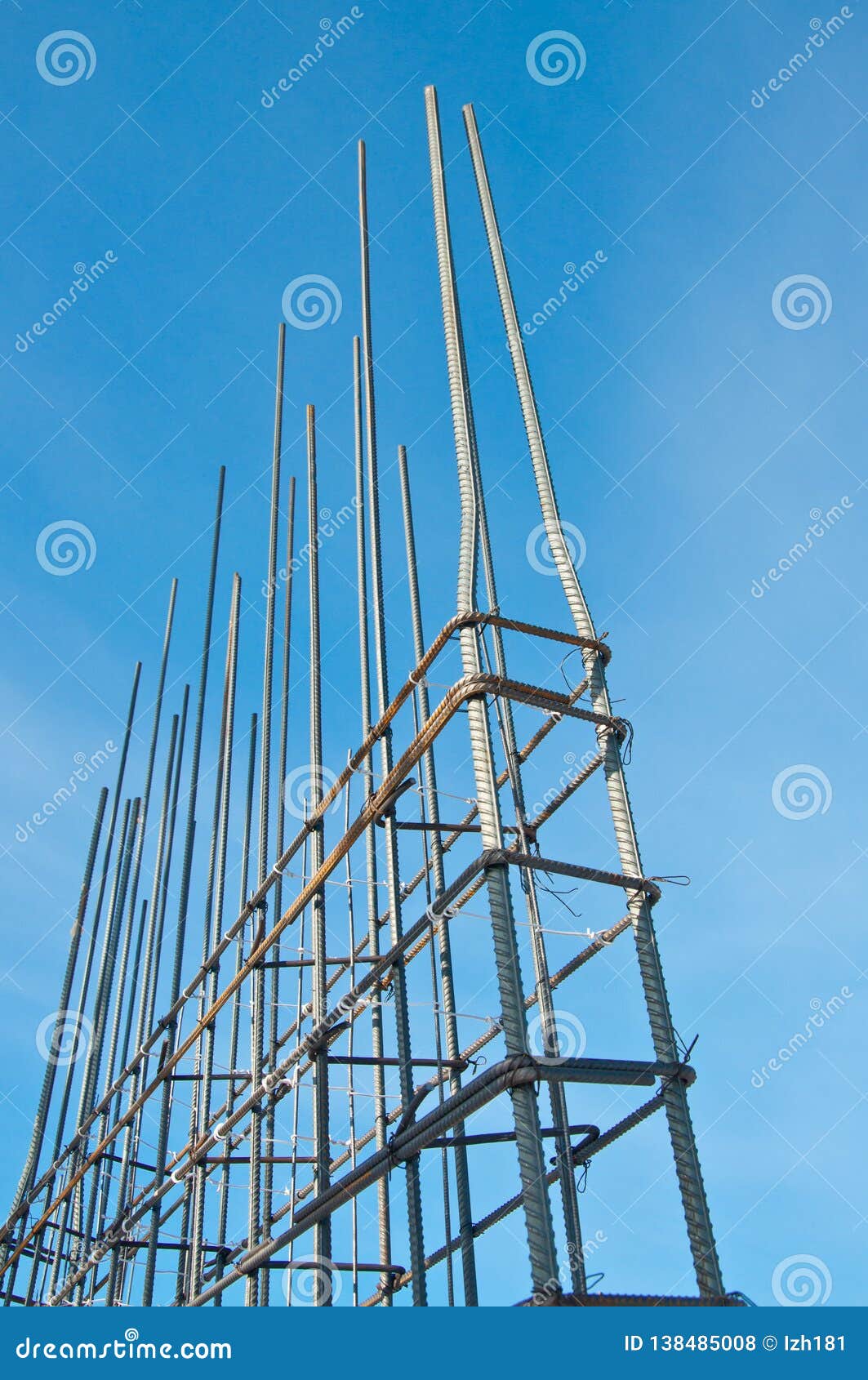 Part of the Structural Element of the Reinforcement. Stock Photo ...