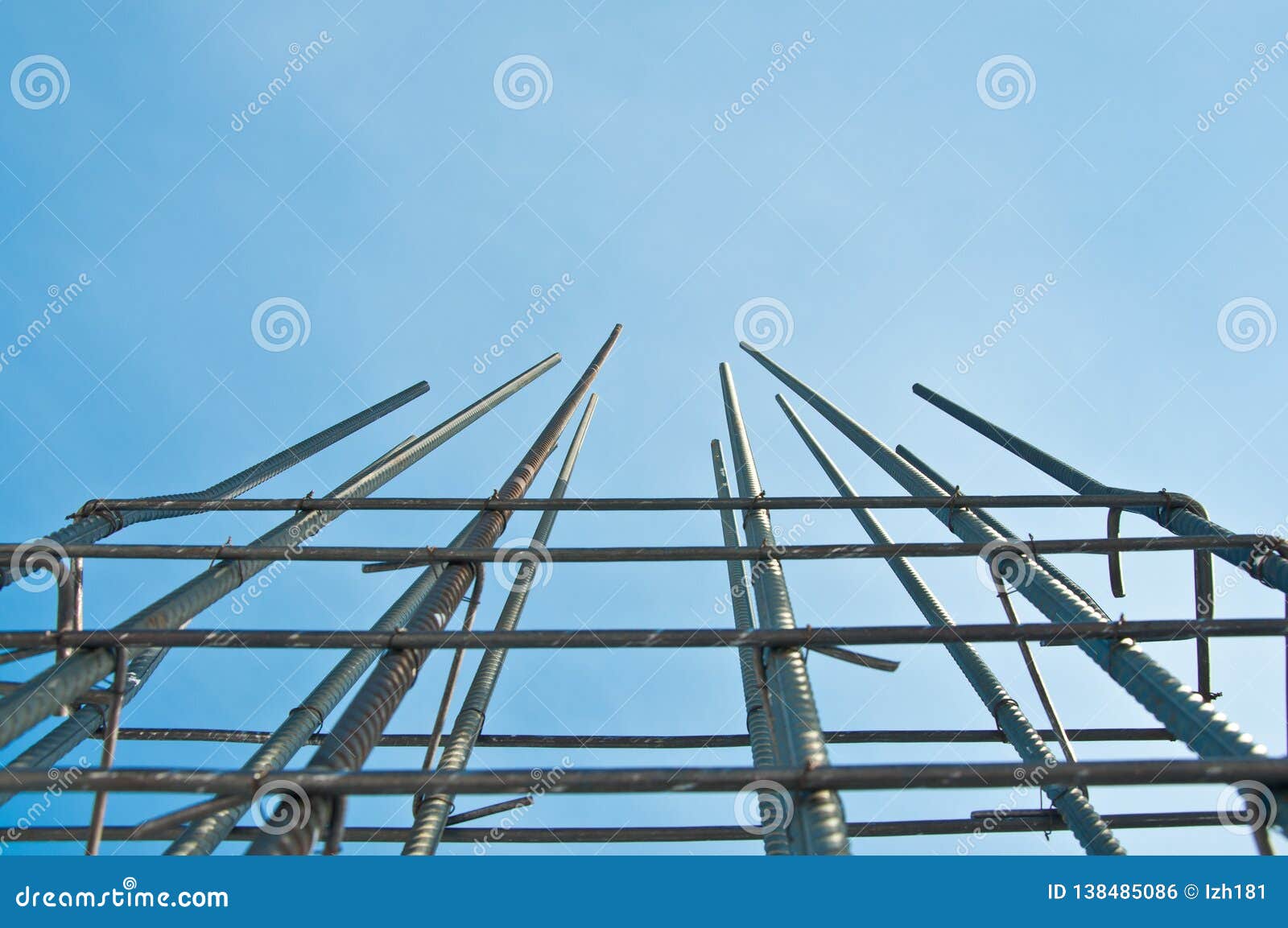 Part of the Structural Element of the Reinforcement. Stock Photo ...