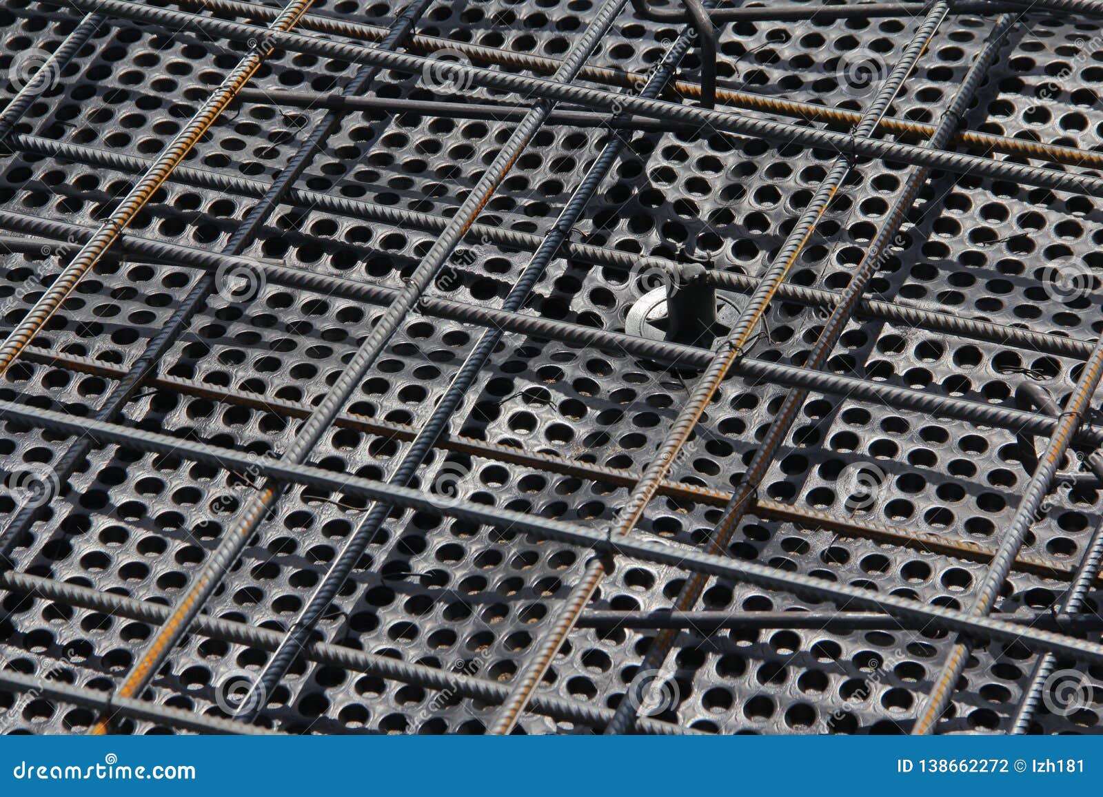 Part of the Structural Element of the Reinforcement. Stock Photo ...
