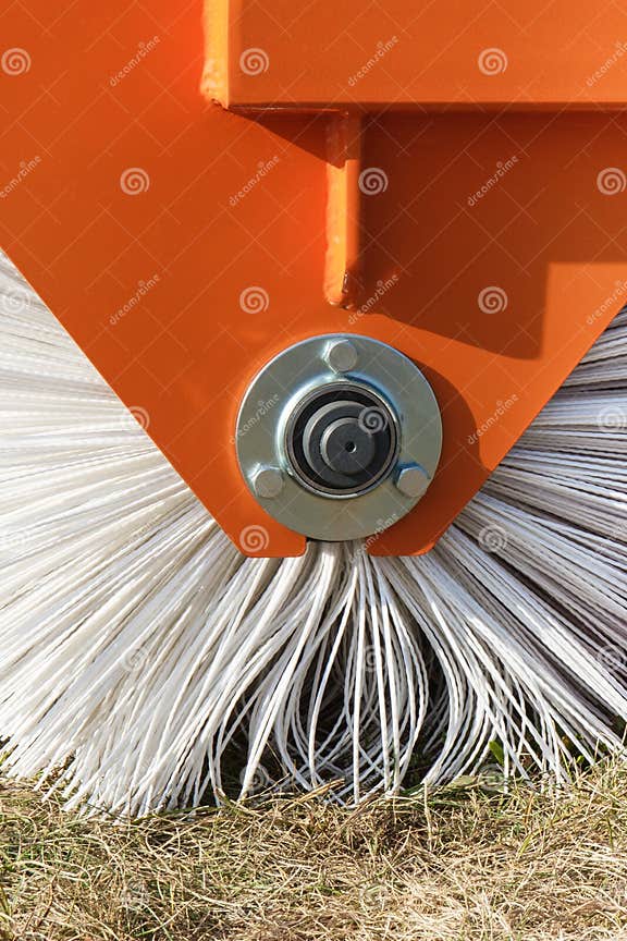 Part of Sweeper Using for Cleaning Surface in Urban or Countryside ...