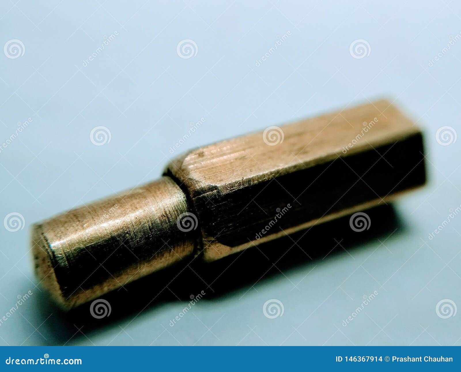 A Part of Switch Plug Isolated on White Background Stock Photo - Image ...