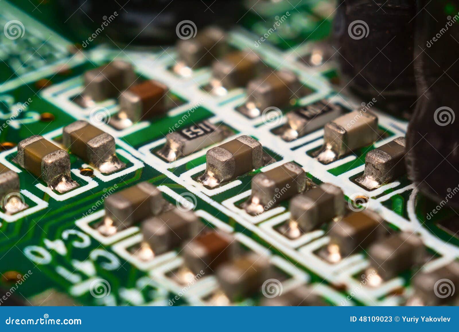 Part of system board stock image. Image of science, concepts - 48109023