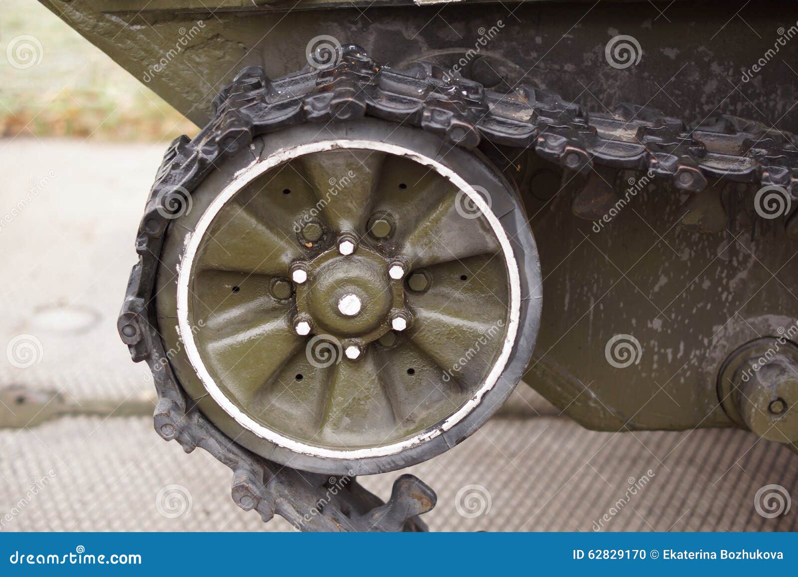 Part of the tank tracks. stock photo. Image of military - 62829170