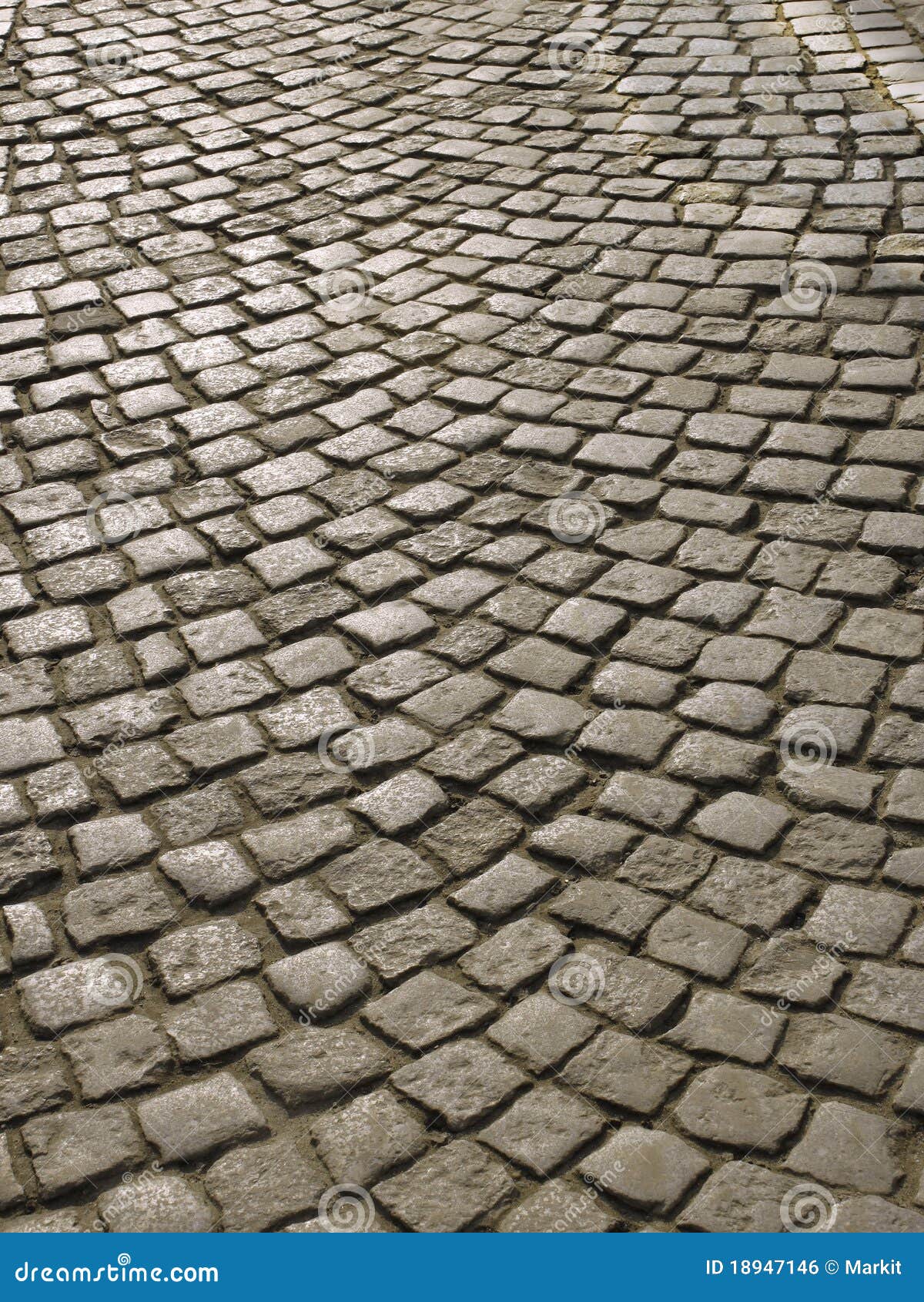 Part of Urban Square with Cobblestone Stock Photo - Image of curves ...