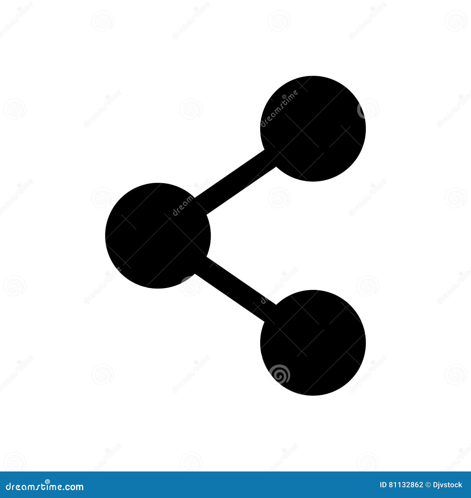 Partager le symbole social illustration de vecteur. Illustration du ...