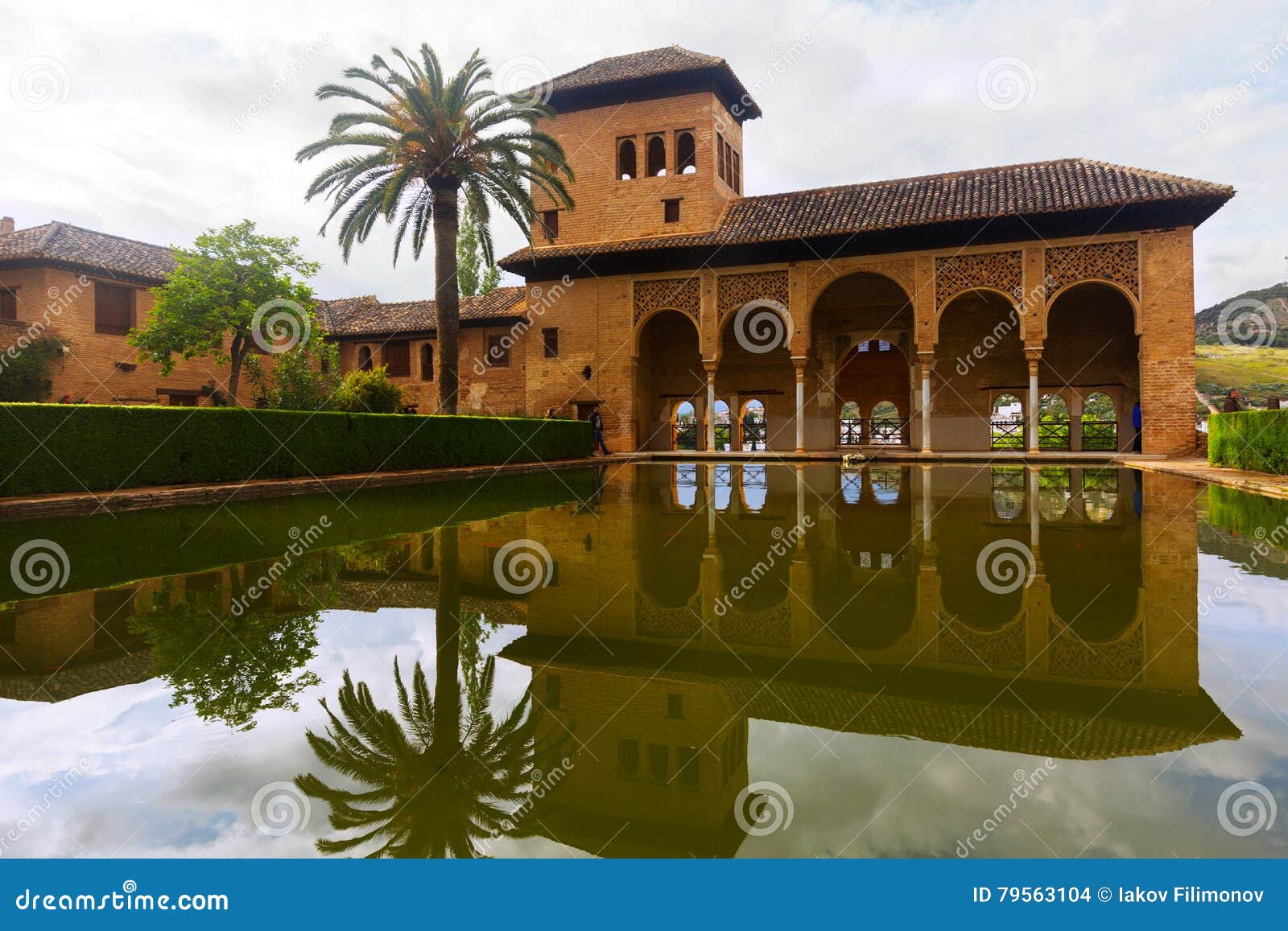 Partal Palace at Royal Complex of Alhambra Editorial Stock Image ...