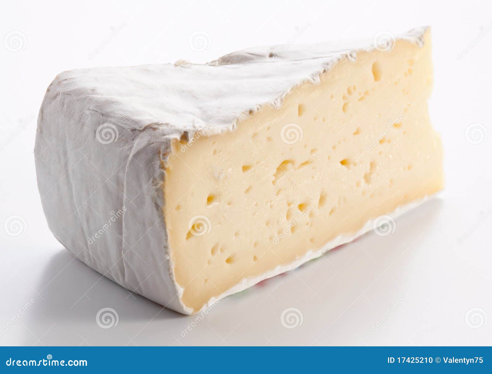 Parte Del Brie Di Formaggio Fotografia Stock - Immagine di squisitezza ...