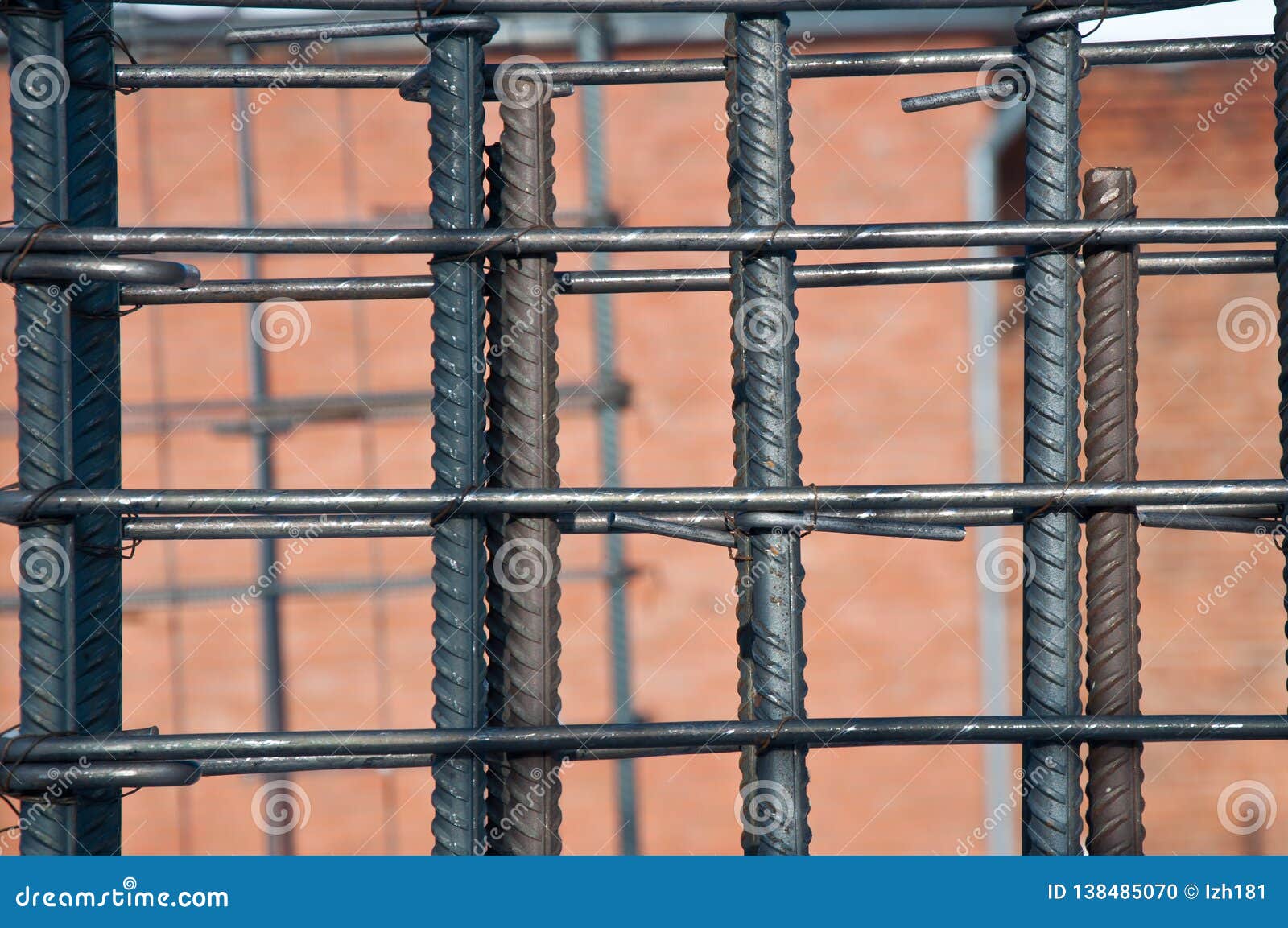Parte Del Elemento Estructural Del Refuerzo Foto de archivo - Imagen de ...