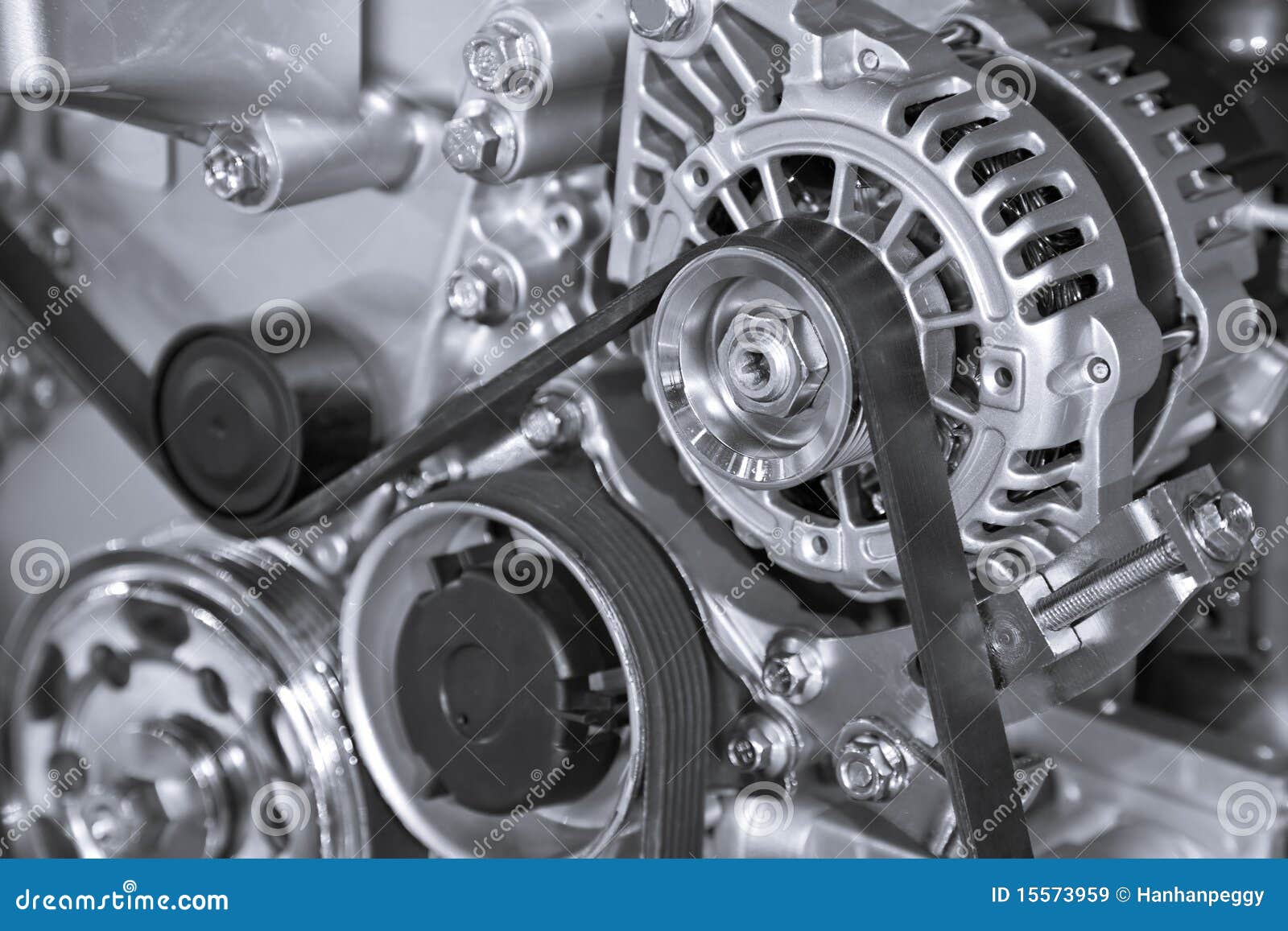 Parte Del Motore Di Automobile Immagine Stock - Immagine di pulito ...