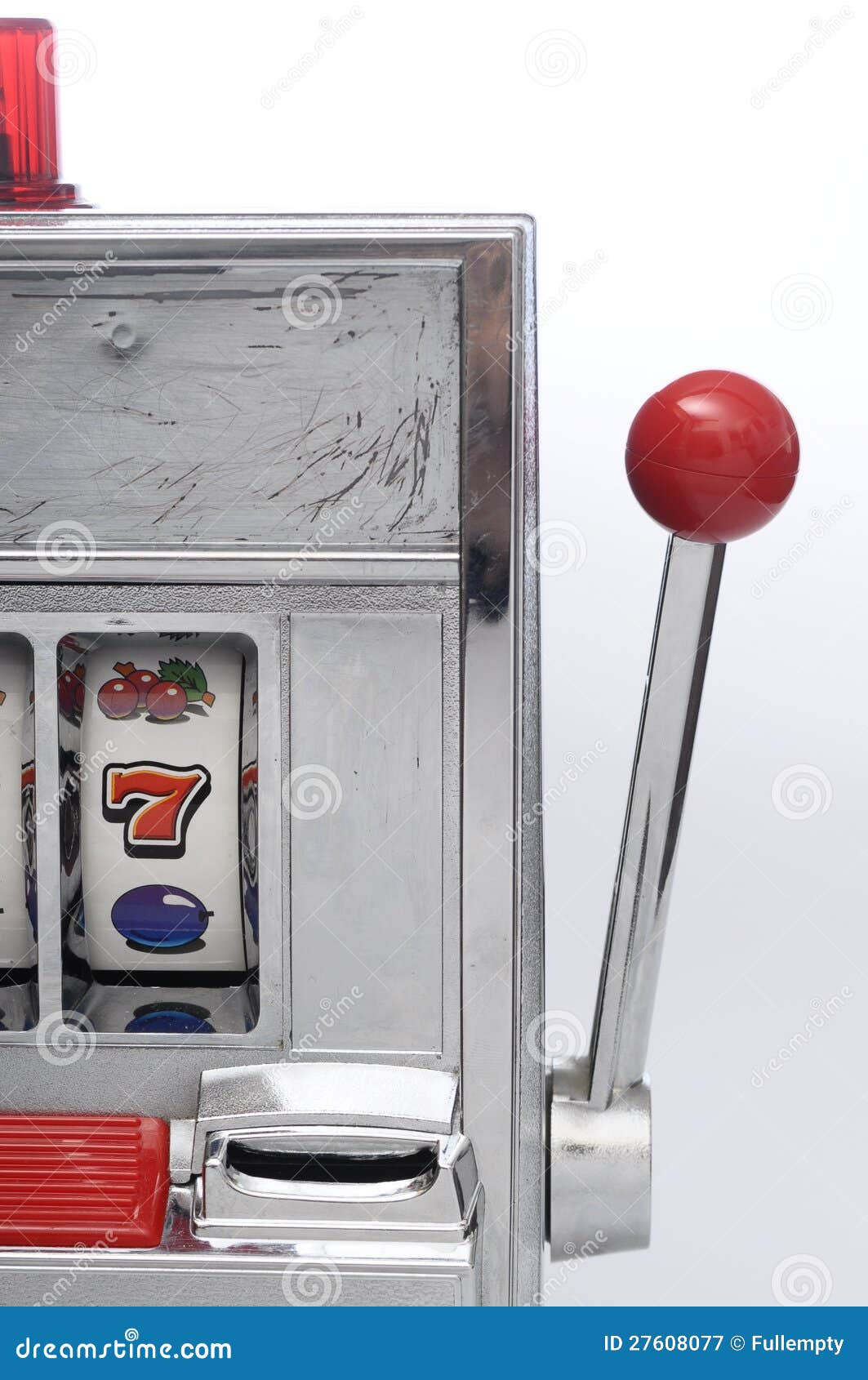 Parte Delle Slot Machine E Del Braccio Immagine Stock - Immagine di ...