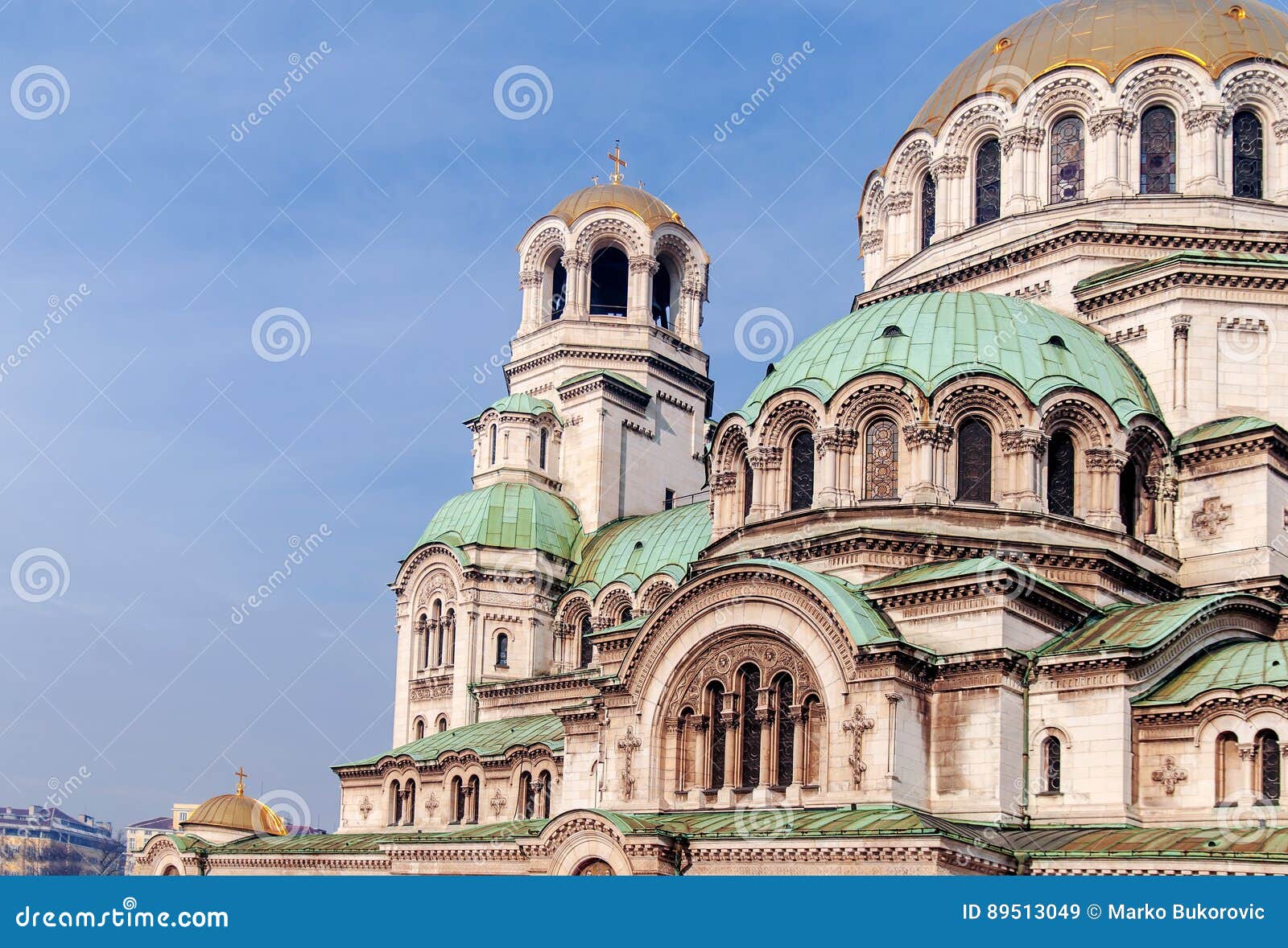 Parte Di Alexander Nevsky Cathedral a Sofia, La Capitale Della Bulgaria ...