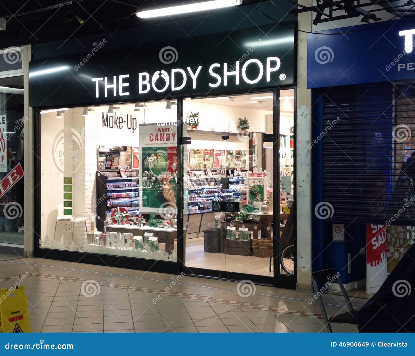A Parte Dianteira Da Loja De Body Shop Imagem de Stock Editorial ...