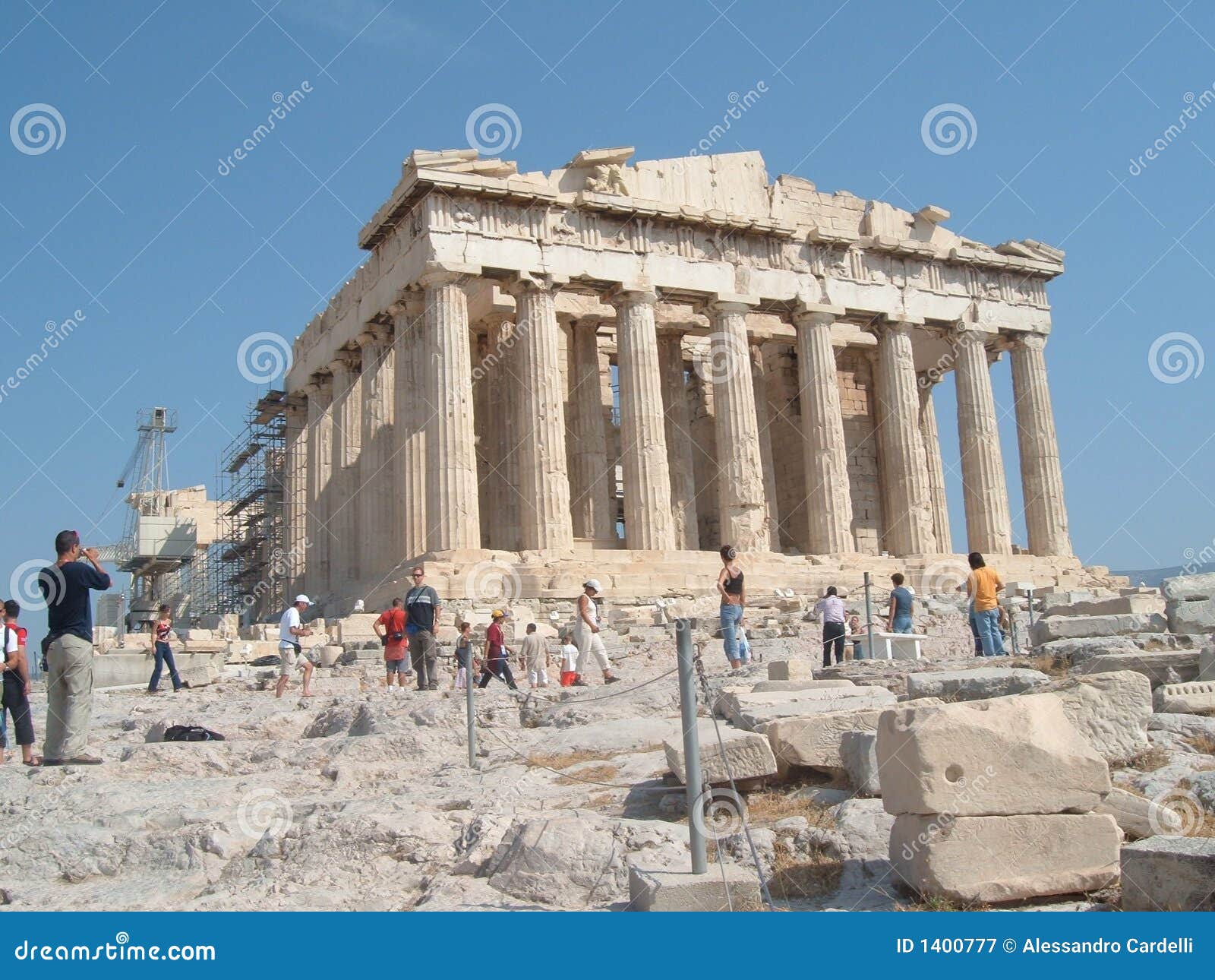 Partenone stock image. Image of catetom, egeo, greek, pericle - 1400777