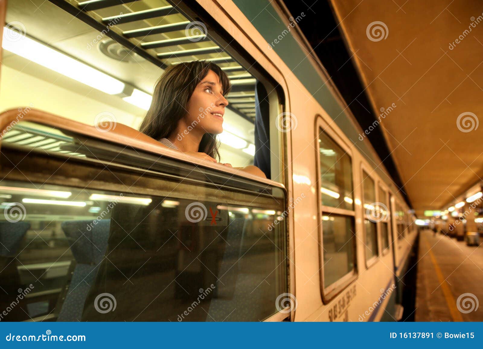 Partenza immagine stock. Immagine di ritratto, caucasico - 16137891