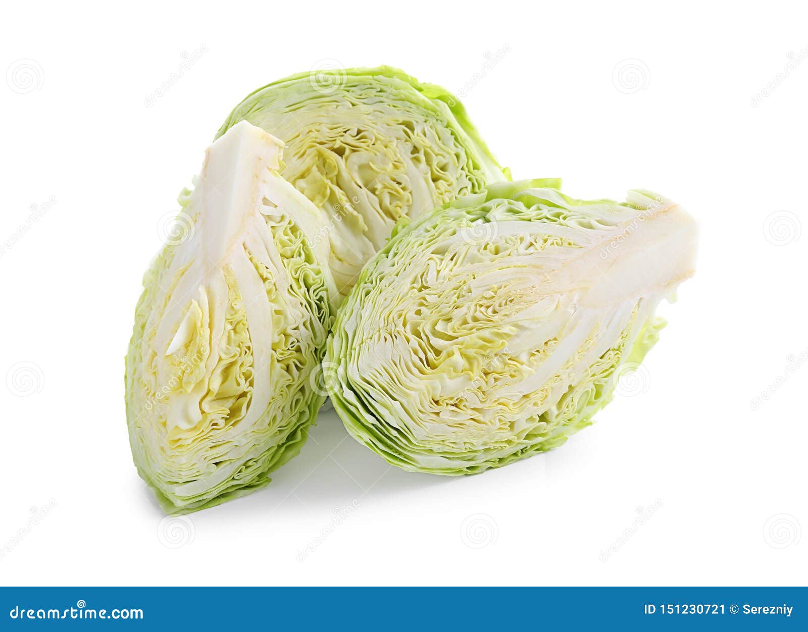 Partes De Couve No Fundo Branco Imagem de Stock - Imagem de objeto ...