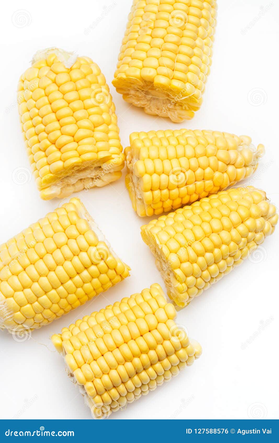 Partes De Milho Em Uma Vista Cortada Foto de Stock - Imagem de corte ...