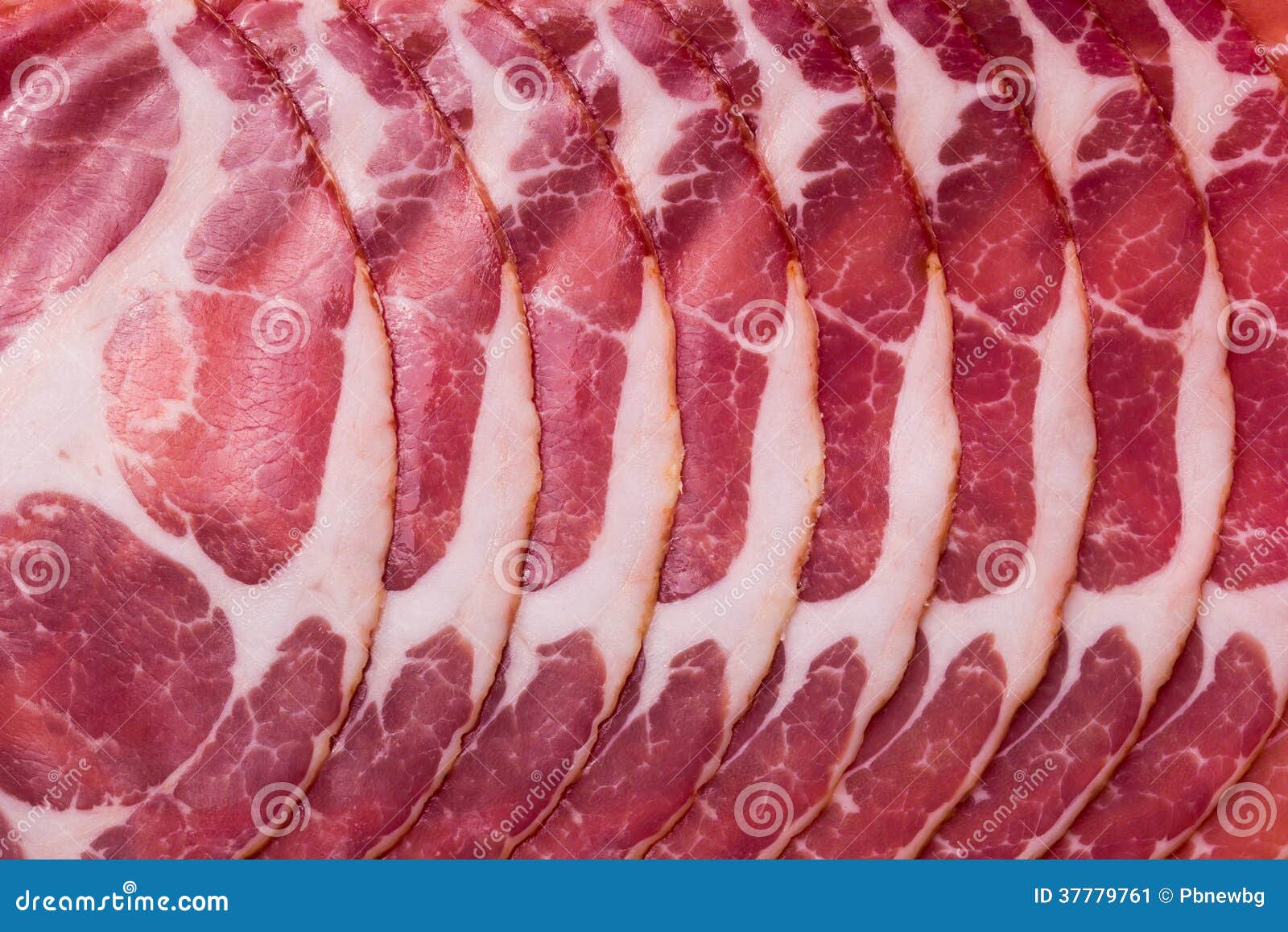 Partes Del Jamon En El Marco Imagen de archivo - Imagen de gordo ...