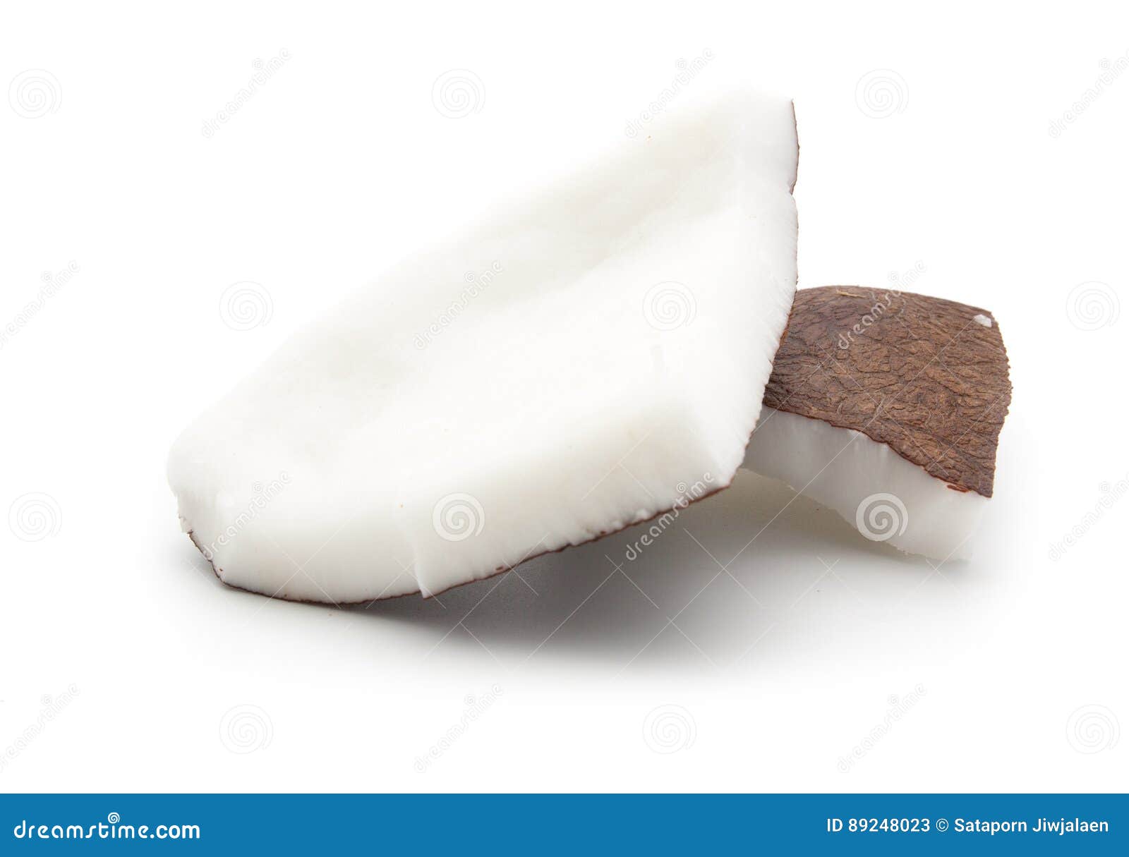 Partes do coco imagem de stock. Imagem de partes, planta - 89248023