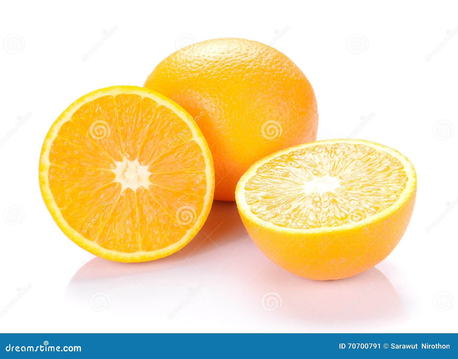 Partes Do Corte Da Laranja No Fundo Branco Imagem de Stock - Imagem de ...