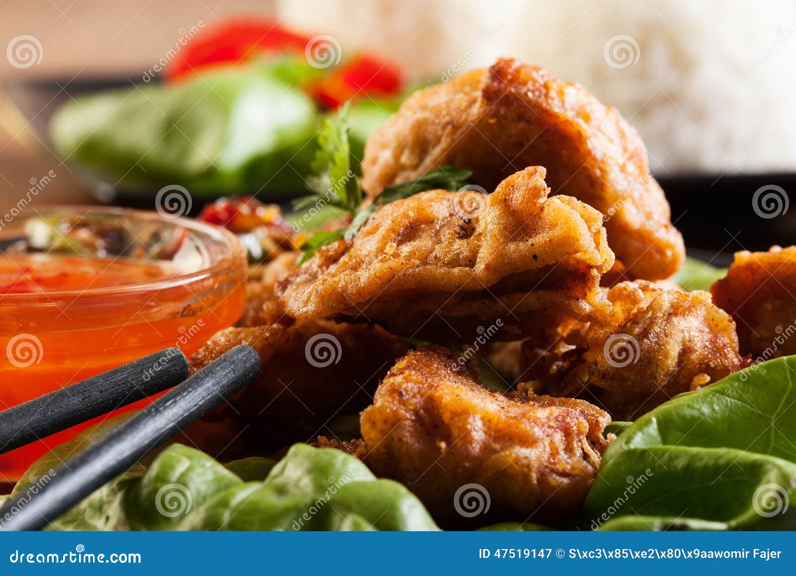 Partes Do Frango Frito Na Massa Imagem de Stock - Imagem de lanche ...