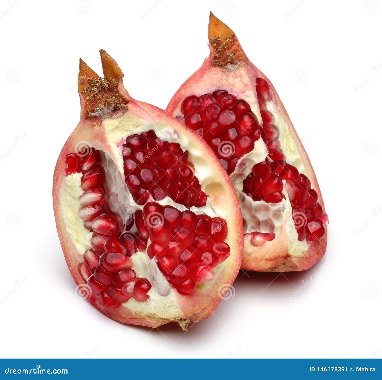 Partes Doces Da Rom? Isoladas No Branco Imagem de Stock - Imagem de ...