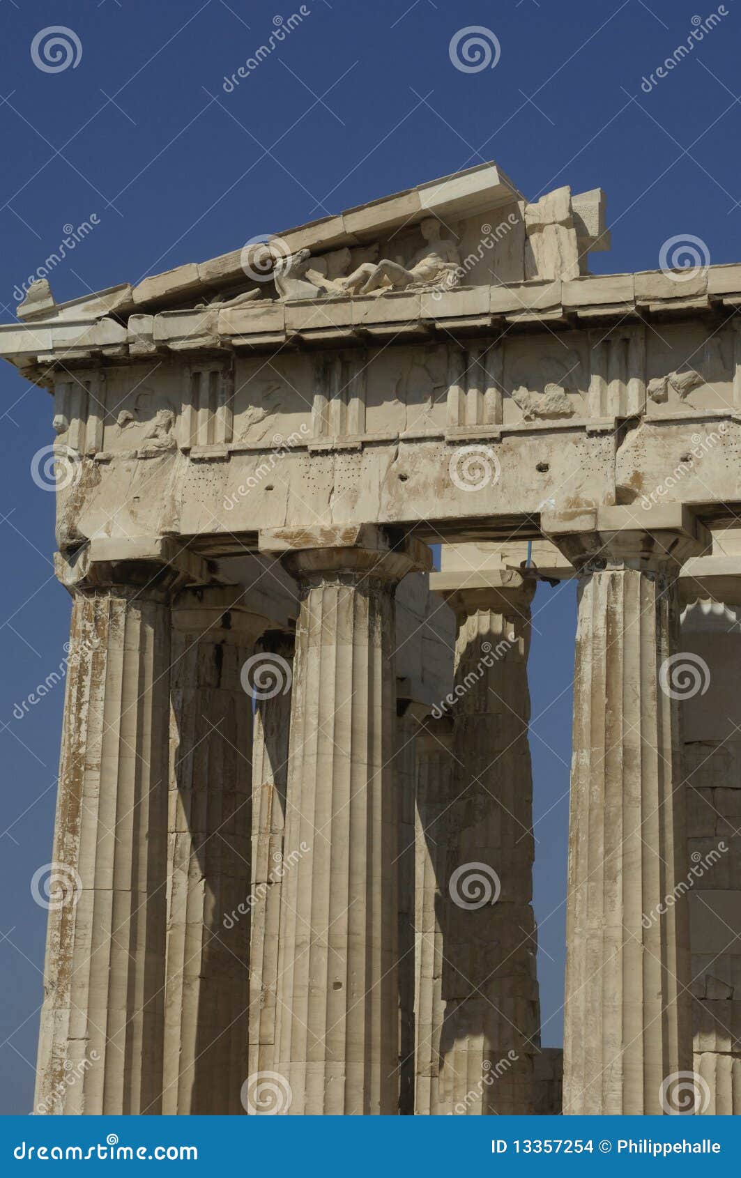 Parthenon stock photo. Image of stone, historical, parthenon - 13357254