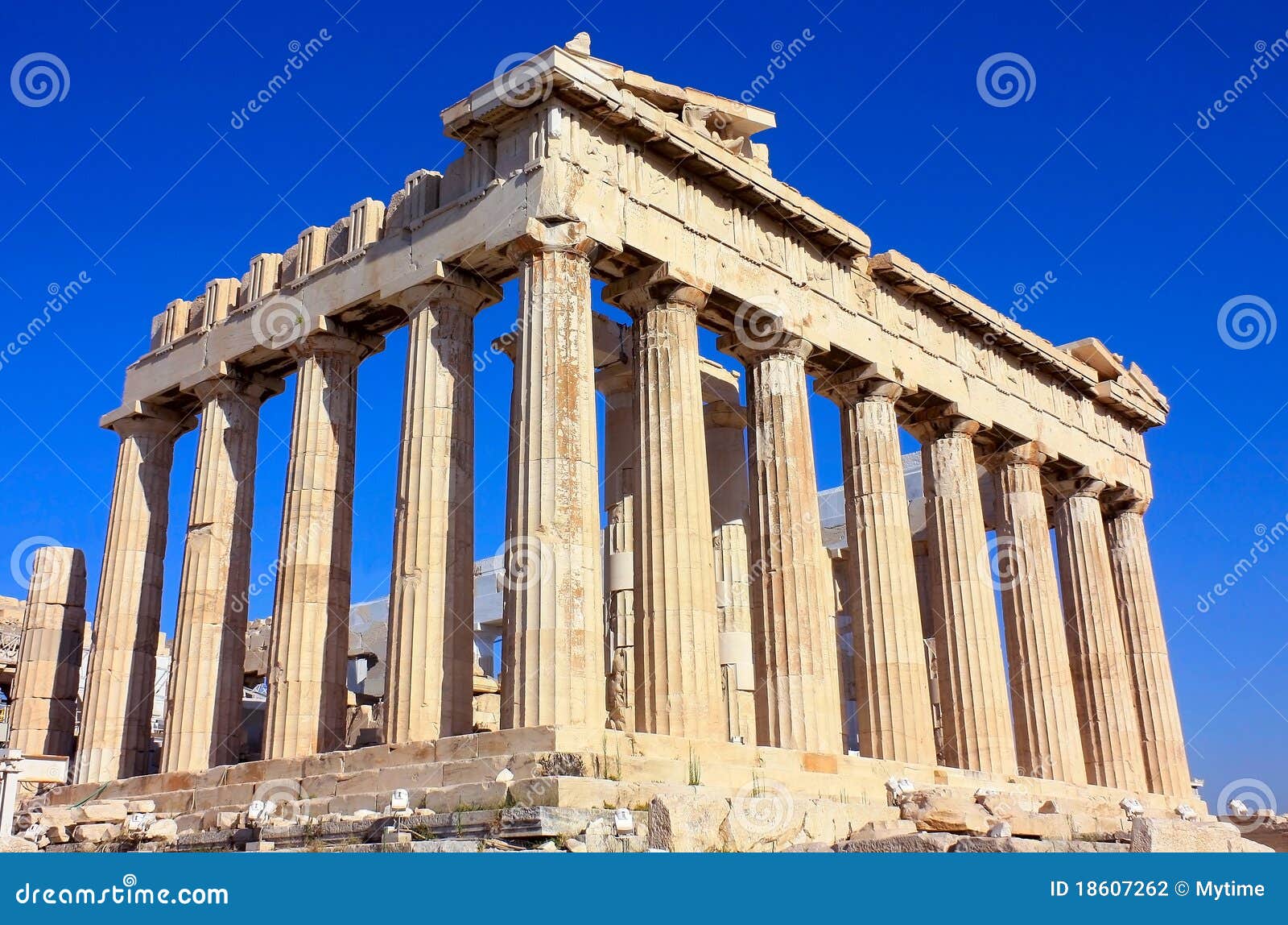 Parthenon stock photo. Image of architecture, journey - 18607262