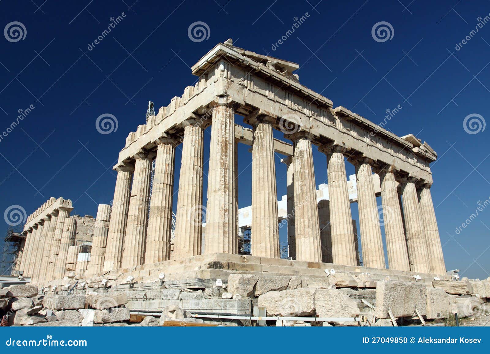Parthenon stock photo. Image of civilization, greece - 27049850