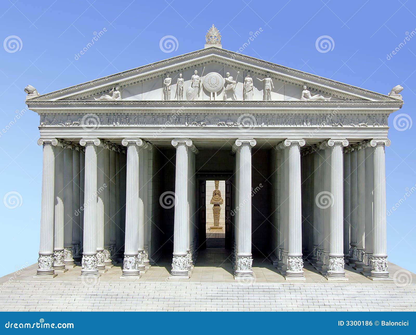 Parthenon stock photo. Image of europe, architecture, greece - 3300186