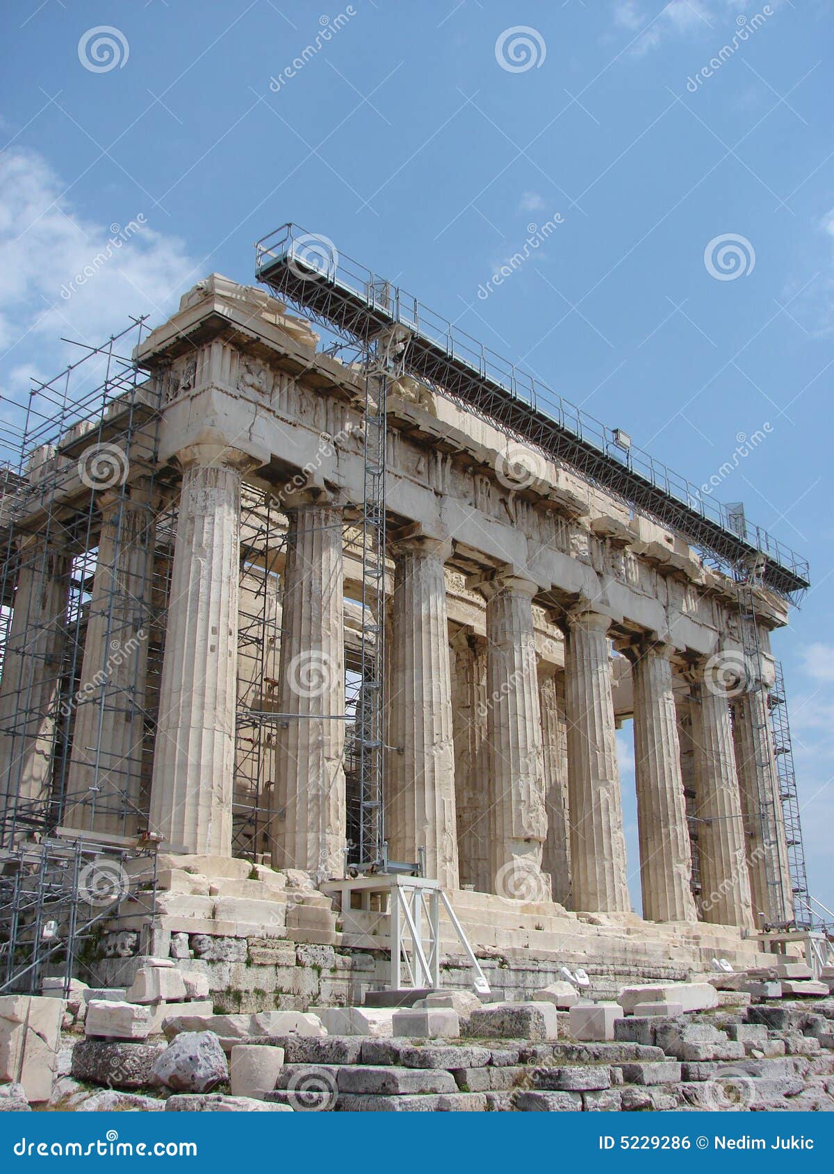 Parthenon stock photo. Image of antiquity, temple, build - 5229286