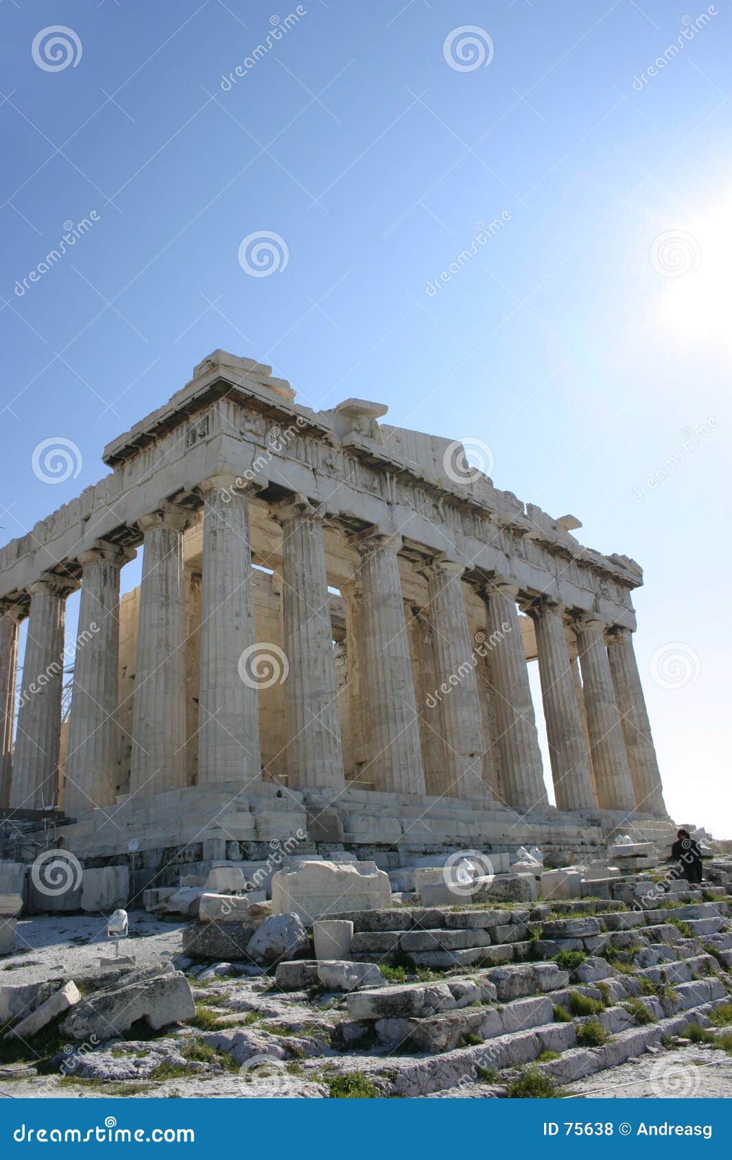 Parthenon stock photo. Image of athene, zeus, architecture - 75638