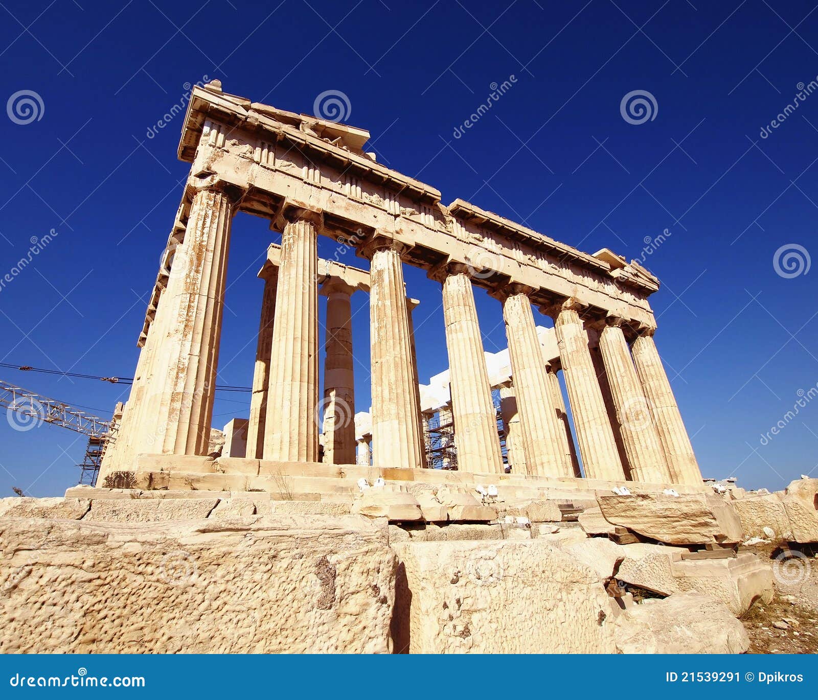 Parthenon Ancient Greek Temple Royalty-Free Stock Photography ...