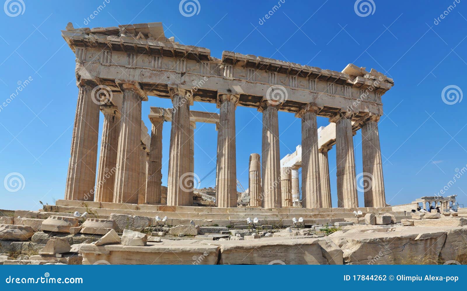 The Parthenon, Athena, Greece Stock Photo - Image of culture, greek ...